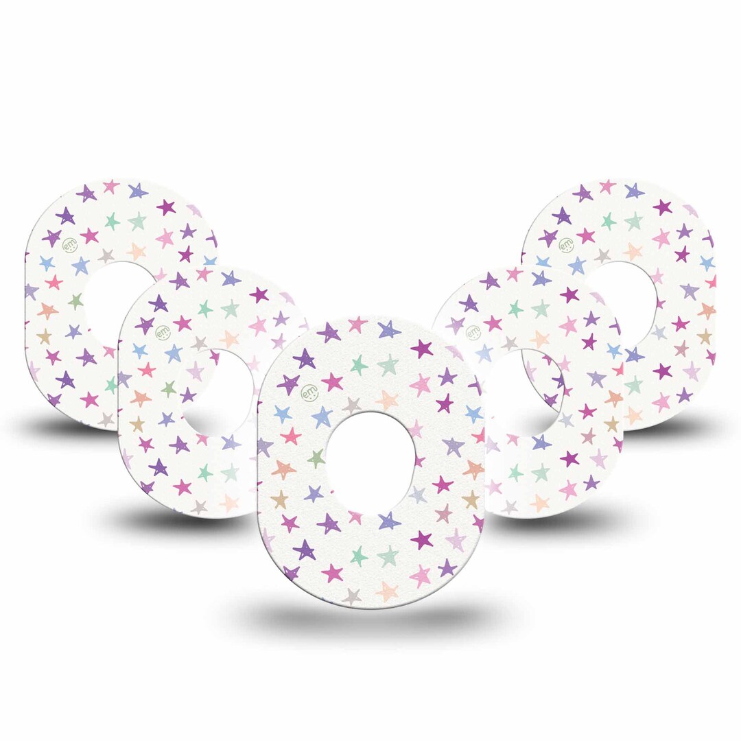 Expressionmed Fixation Plaster Dexcom G7 Bright Stars 1/5 Pieces - Etsy
