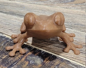 3d Printed Frog Stl - Etsy