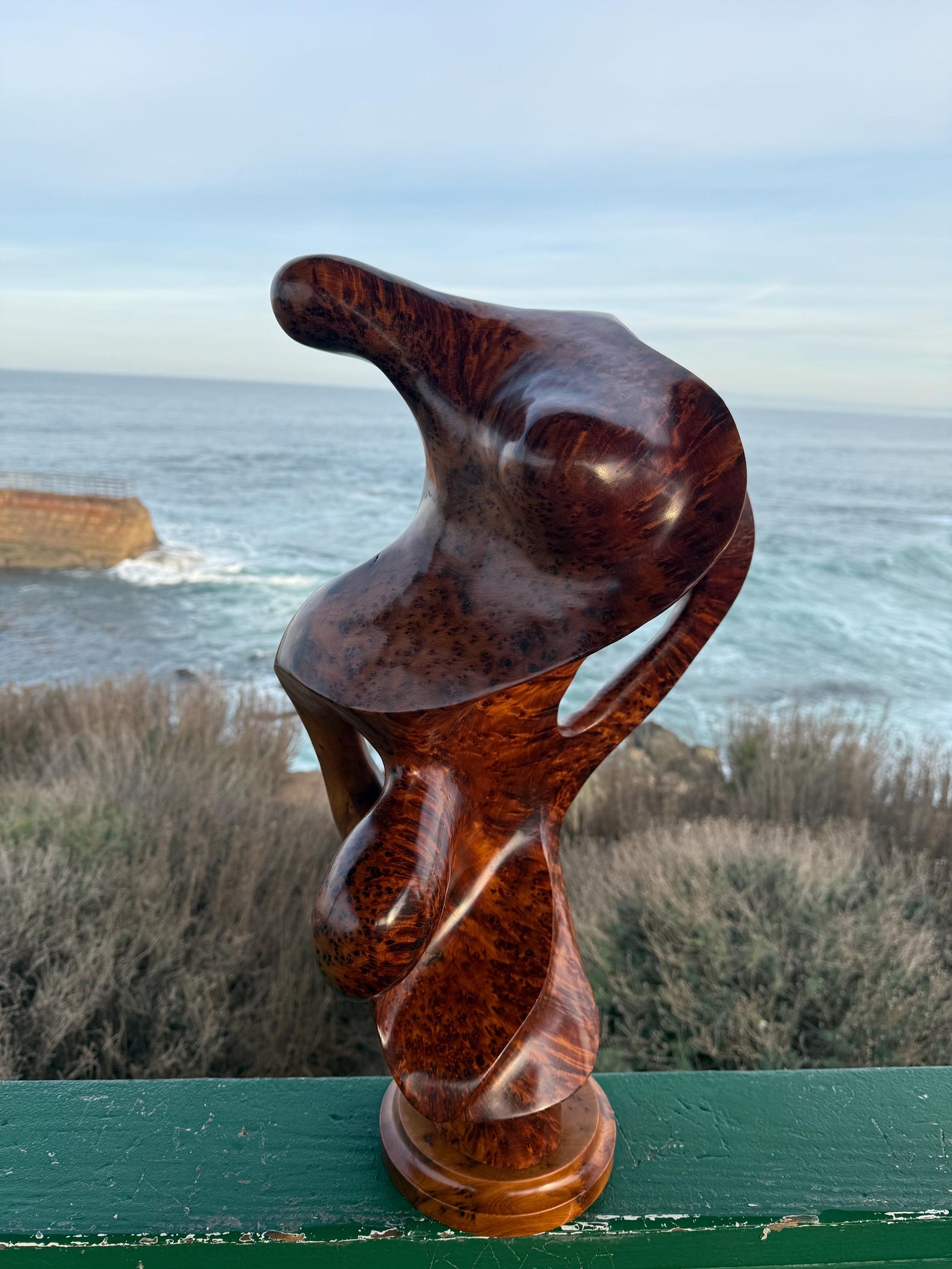Unique Art Abstract Sculpture From Cedar Root - Etsy