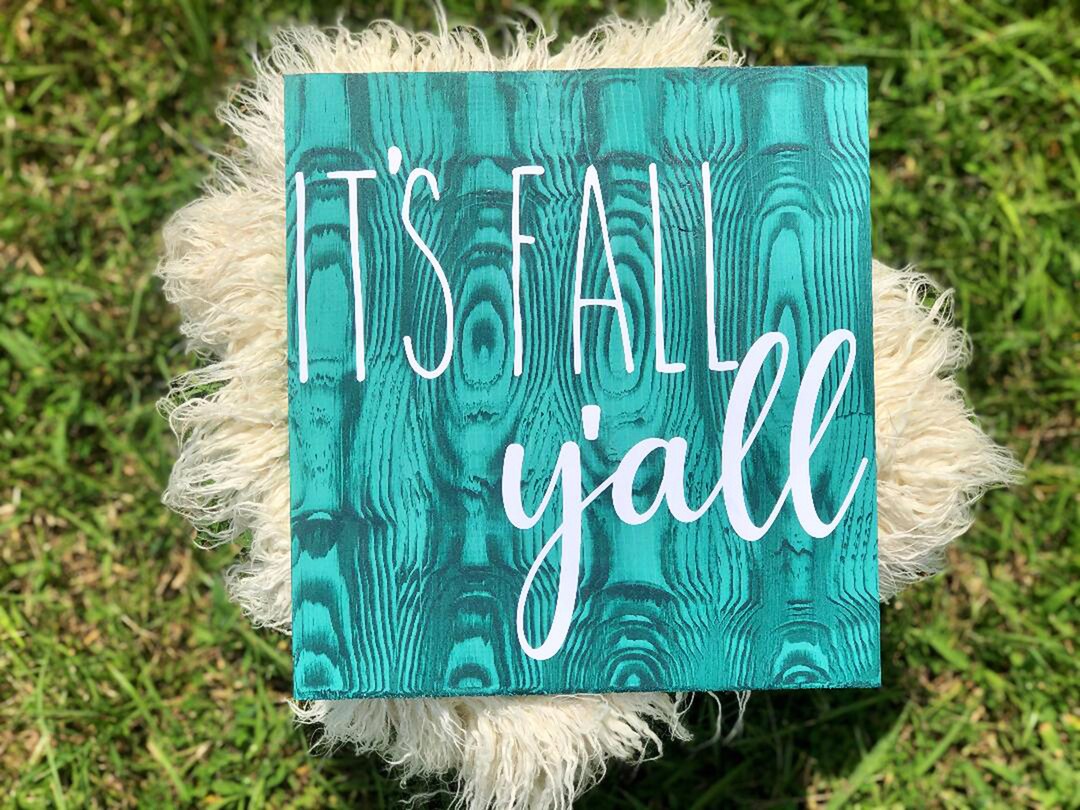 Its Fall Yall Sign, Fall Sign, Happy Fall Yall - Etsy