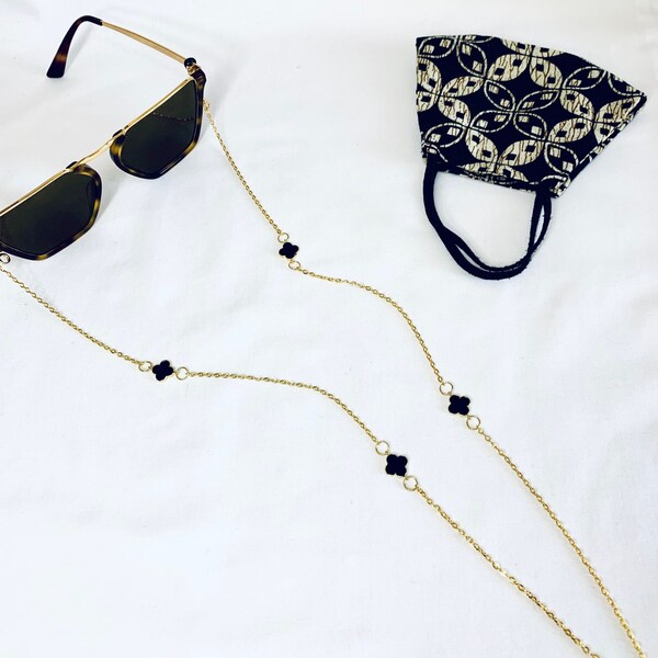 Gold Eyeglass Chain - Etsy