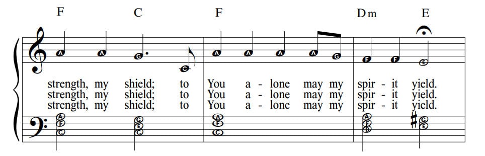 As the Deer Digital Sheet Music Easy Piano Vocal Guitar Chords Big Note ...