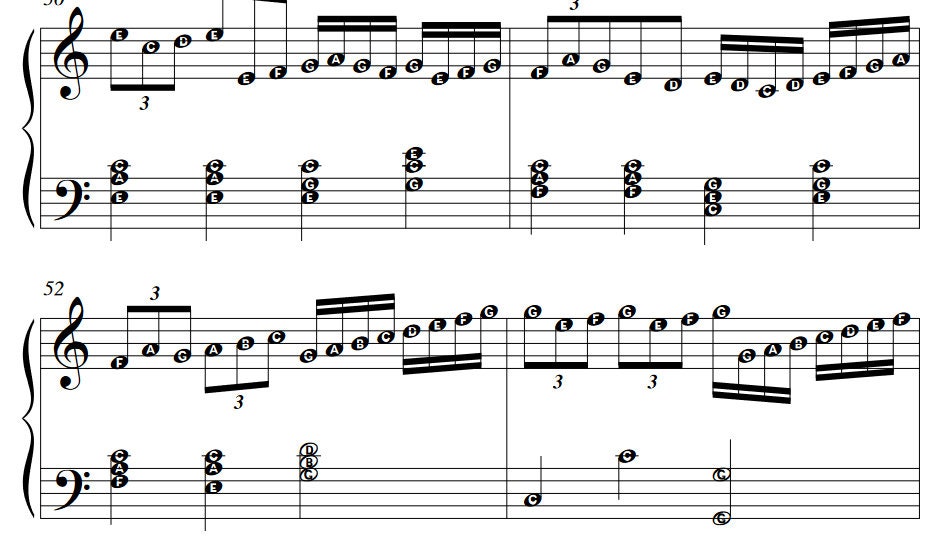 Canon in D - Digital Sheet Music Piano Solo Intermediate to Advanced - Etsy