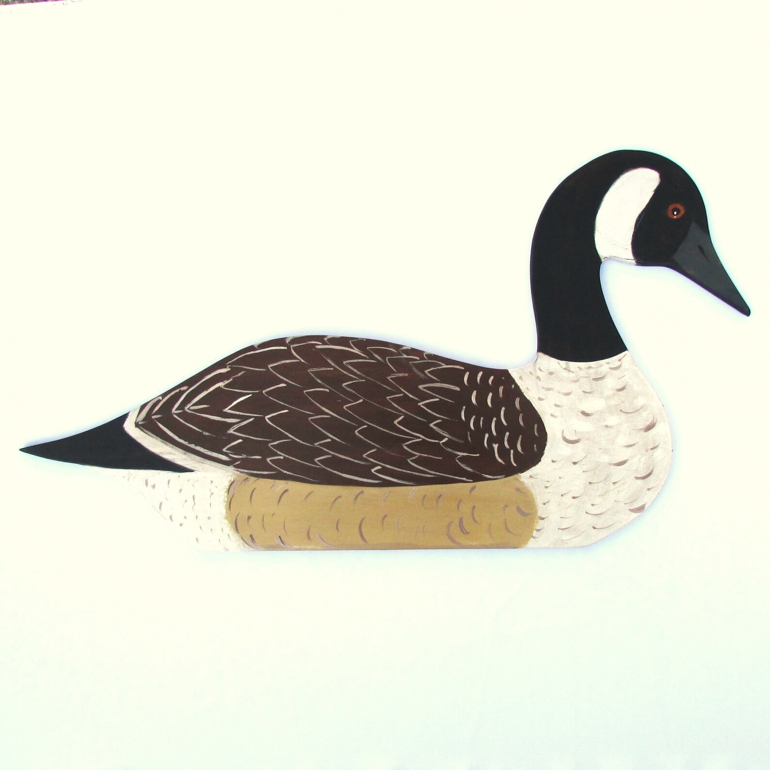 Canada Goose Wall Art, Canada Goose Sentinel, Decoy Art, Wildlife Art ...