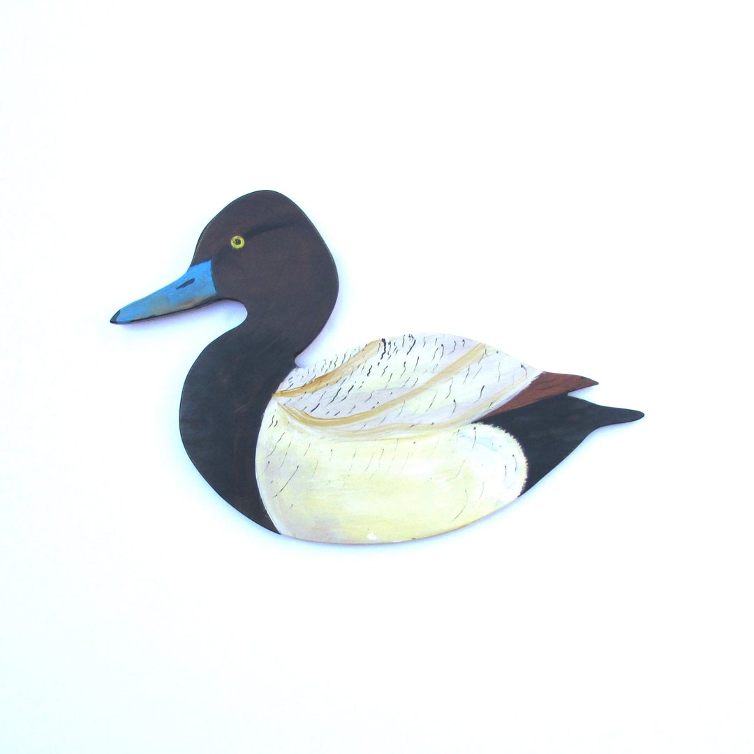 Bluebill Duck, Wall Hanging Decoy, Wildlife Art, Home Decor, Office ...