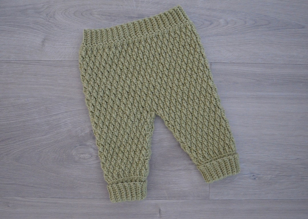 Crochet Pattern Baby Trousers - Crochet Trousers - Sasha Trousers ...