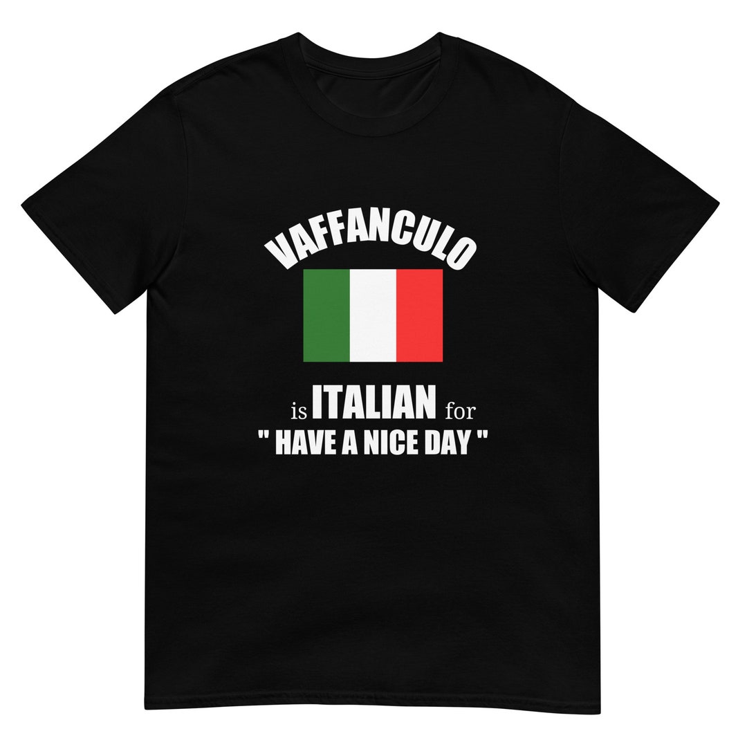 Vaffanculo T-shirt, Funny Italian Gifts, Italian Coworker, Italian ...