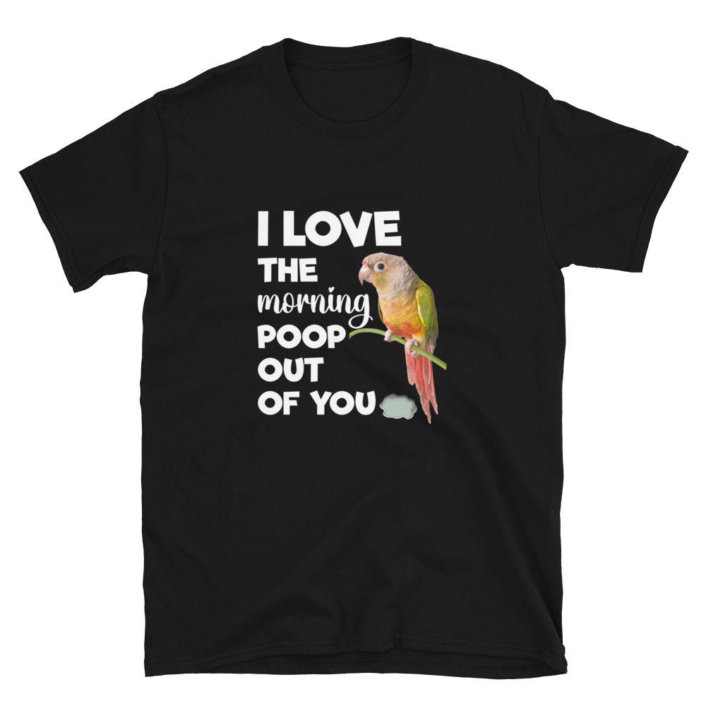Pineapple Green Cheek Conure Poop T-shirt Pineapple Green - Etsy