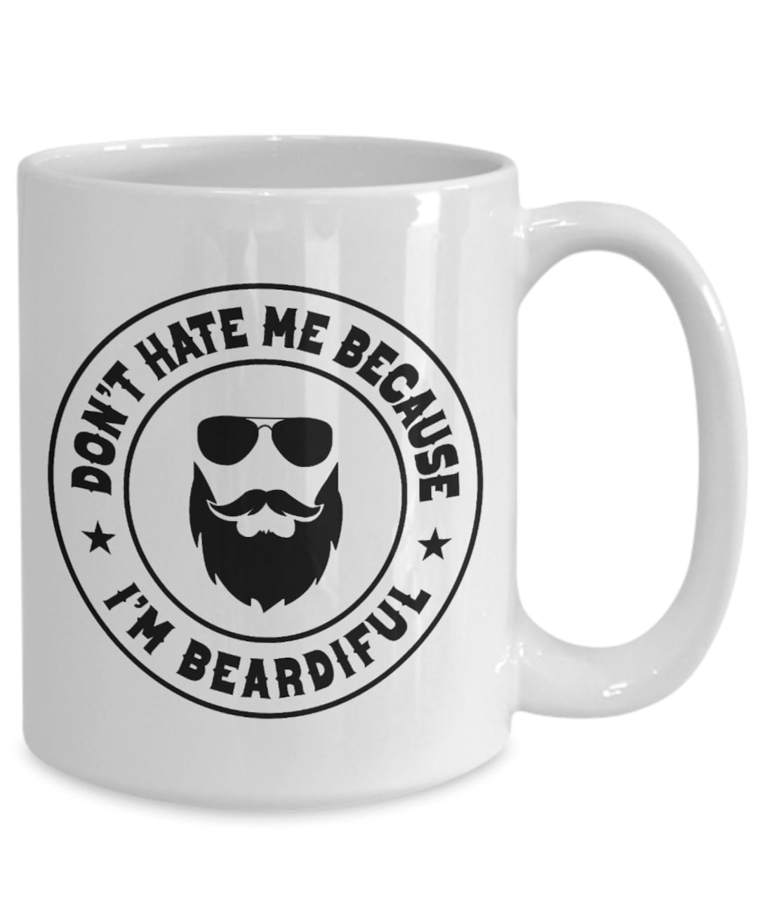 Beard Mug Gifts for Him Men Bearded Man Beard Husband - Etsy