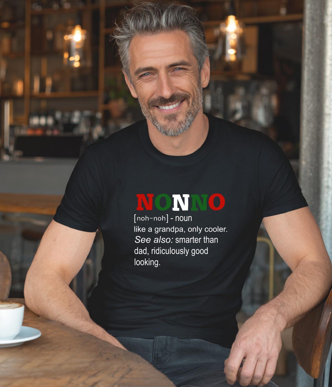 Nonno Definition T-shirt: Italian Grandpa Gift - Etsy