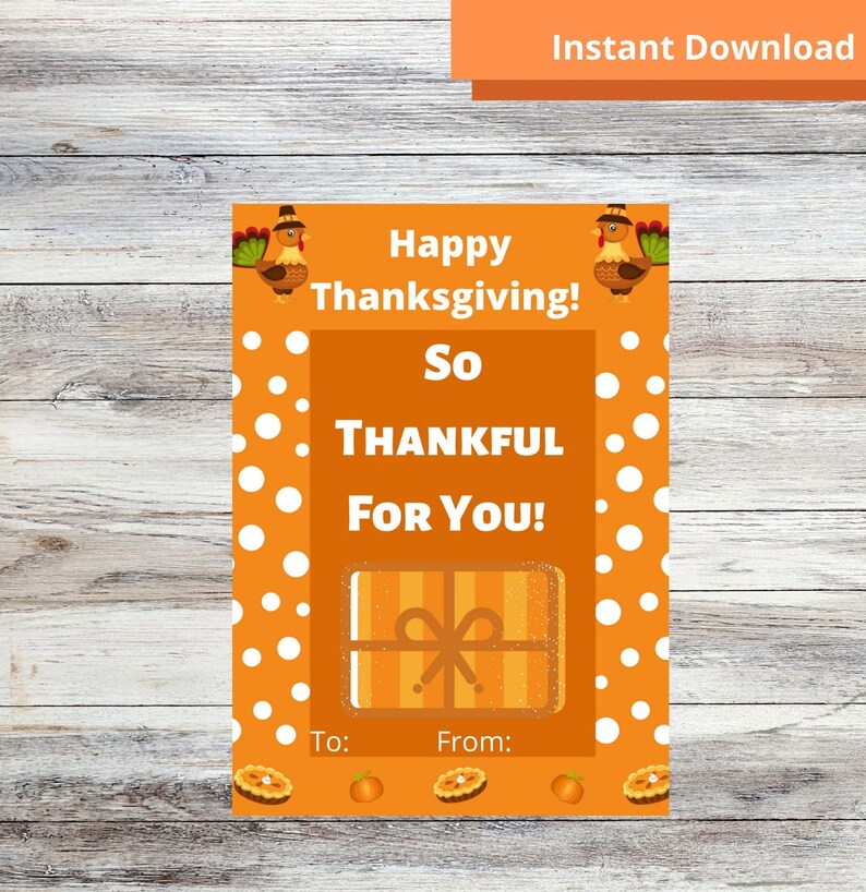 Thanksgiving Appreciation Printable Tag, Teacher Thank You, Staff Thank ...