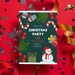 Christmas Party Flyer Template - Edit/customize Holiday Open House ...