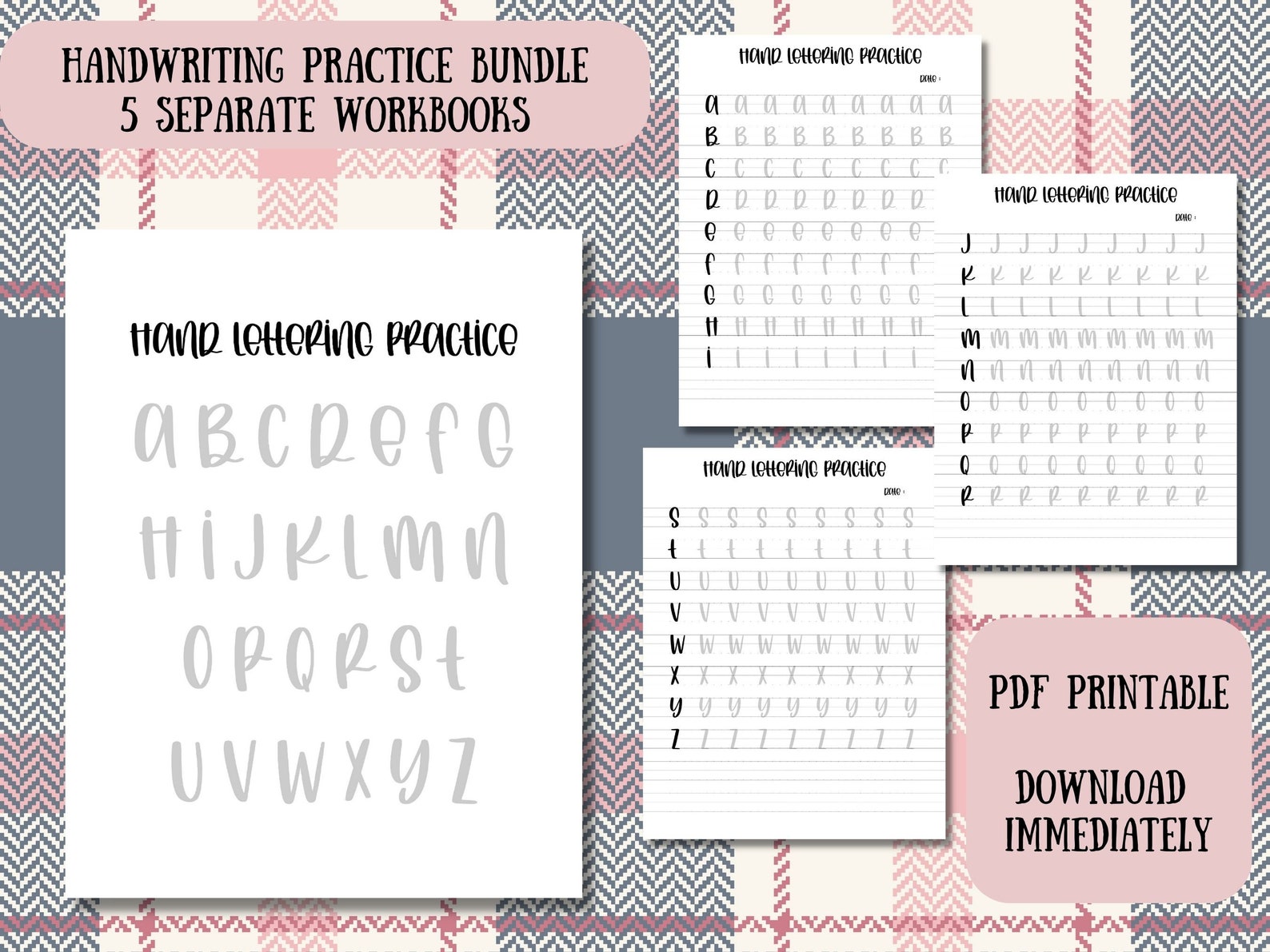 Handwriting Practice Bundle - Printable Handwriting Worksheets ...