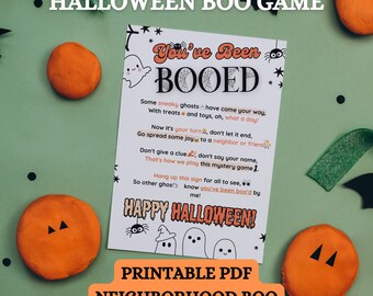 You've Been Booed Printable Weve Been Booed Editable - Etsy