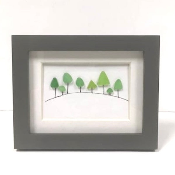 Seaglass Art Framed - Etsy