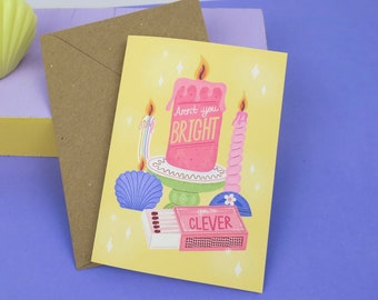 Hurray Celebration Card. Bear. Well Done. Congratulations. - Etsy UK