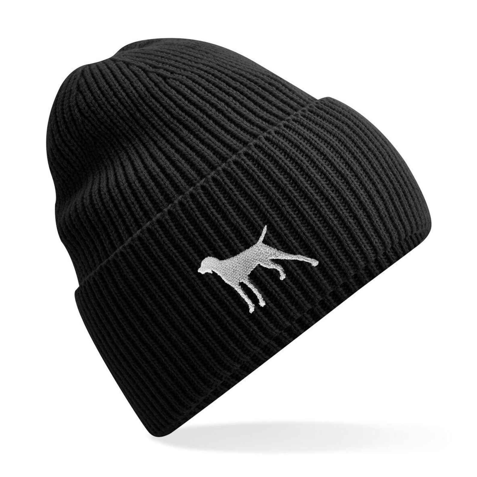 German Shorthaired Pointer Clothing Gifts. Oversized Cuffed Beanie Ski ...