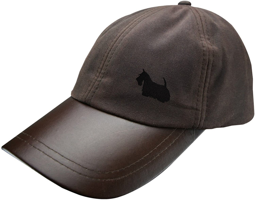 Scottish Terrier Scottie Dog Owner Gifts, Embroidered Waxed Cotton ...