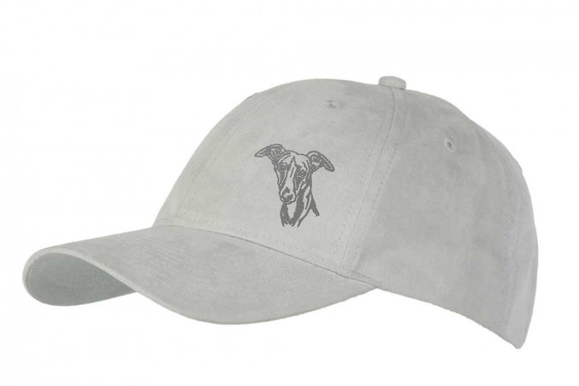 Whippet Italian Greyhound Gifts Faux Suede Baseball Cap with | Etsy