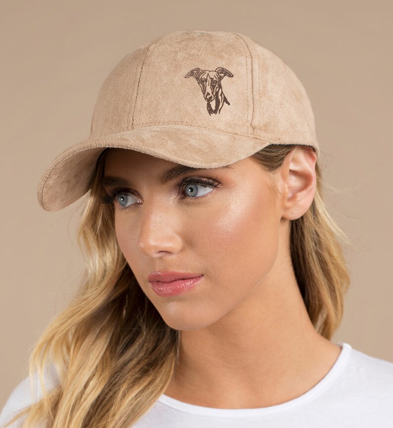 Whippet Italian Greyhound Gifts Faux Suede Baseball Cap With - Etsy UK