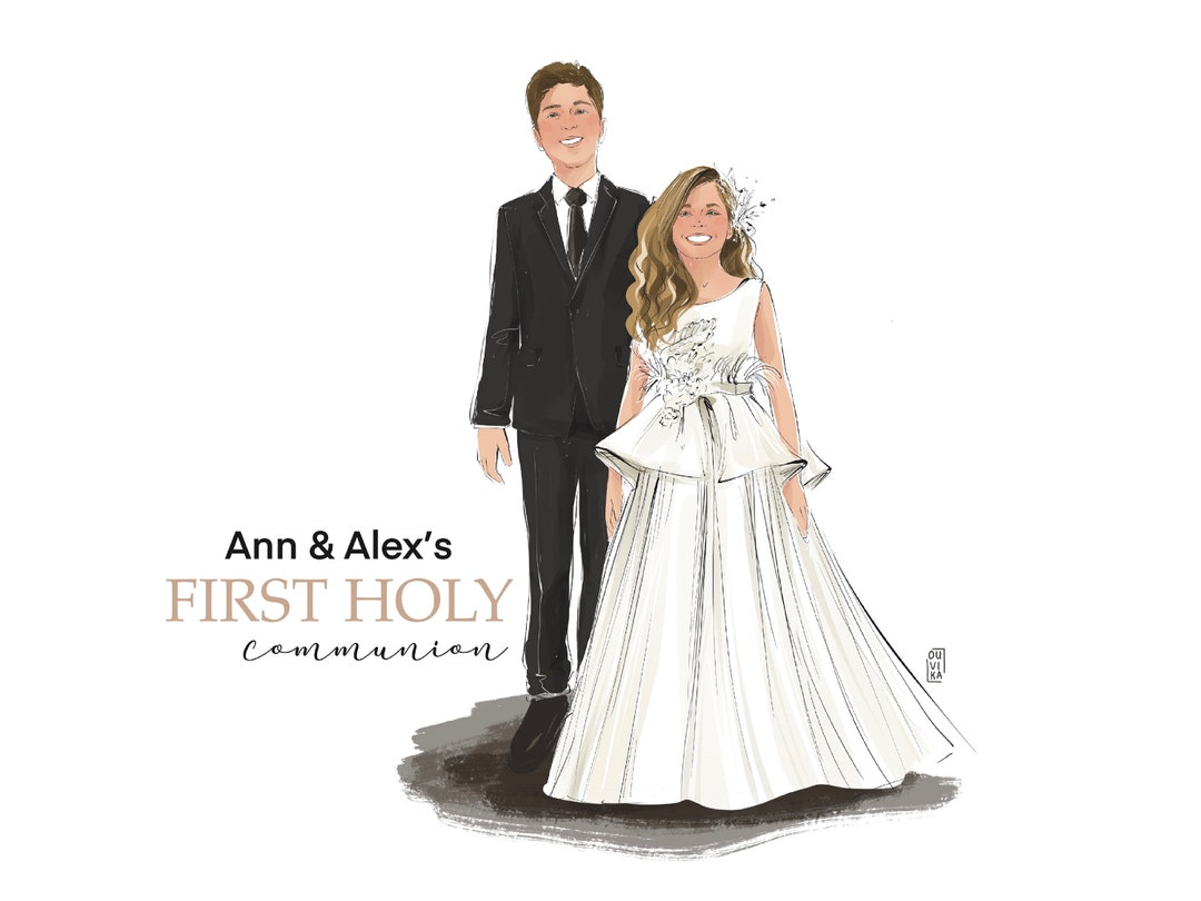 Custom First Holy Communion Digital, 1st Holy Communion Printable ...