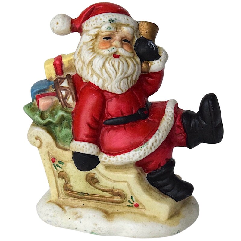 Ceramic Bisque Santa - Etsy