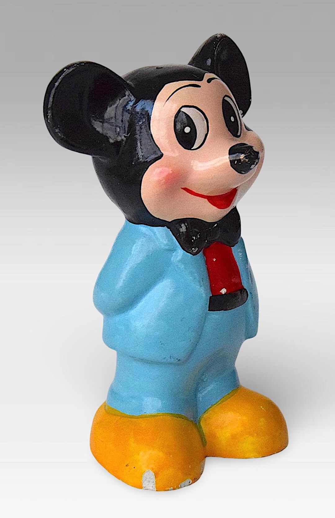 Rare VTG 1950s "Mickey Mouse" Money Bank - Coin Bank Collectible - Hand ...