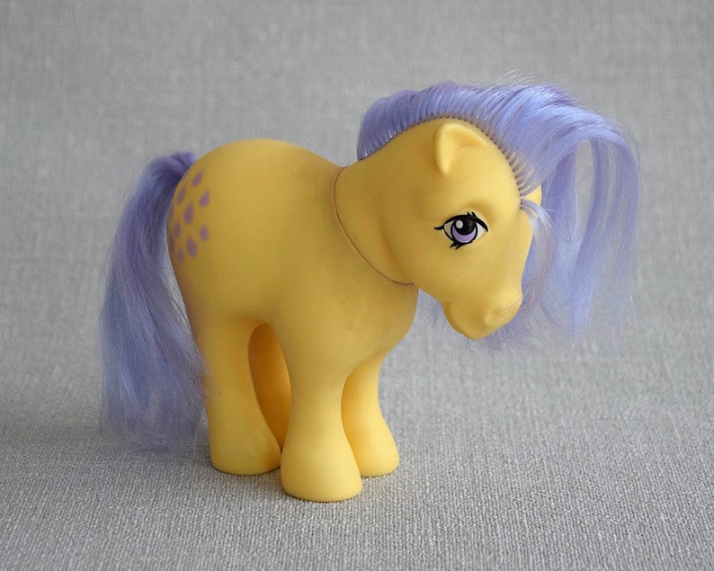 Rare VTG 1982 lemon Drop My Little Pony G1 Rubber - Etsy