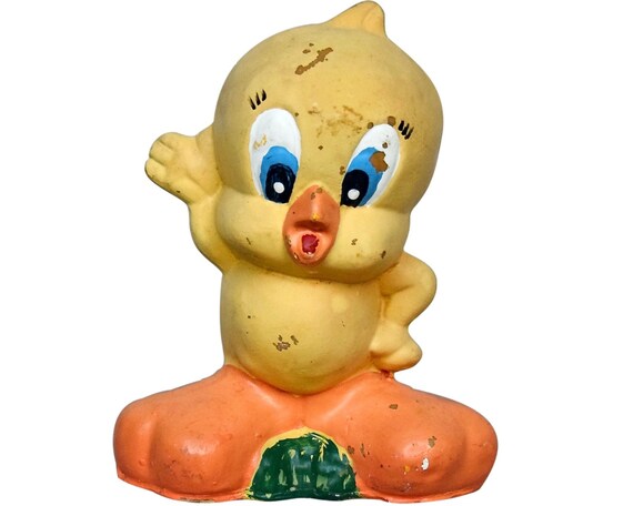 Rare 1940s tweety Money Bank Hand Painted - Etsy