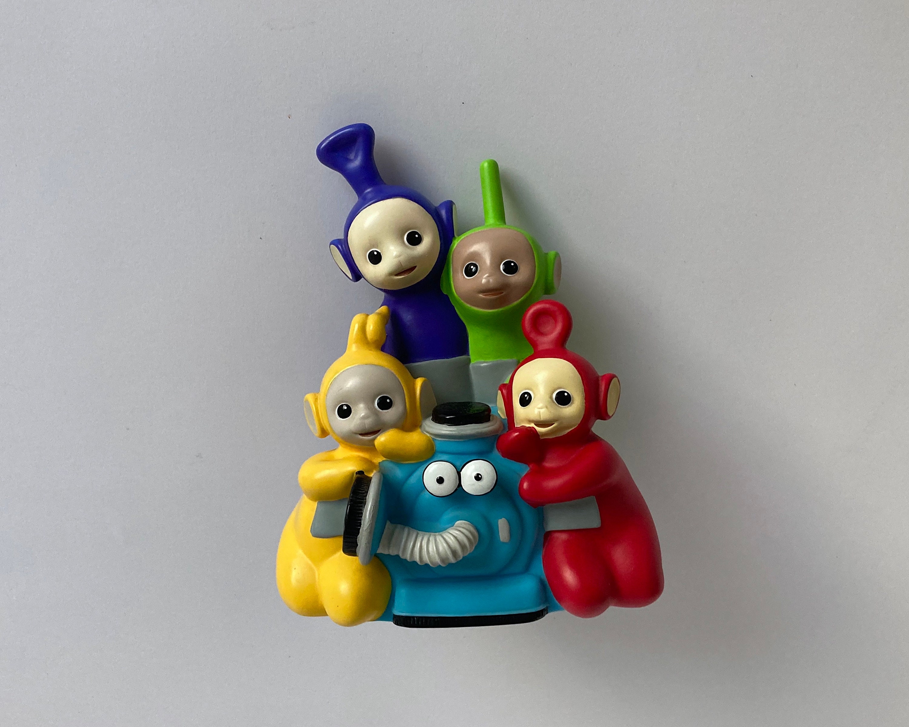 VTG 1996 teletubbies Rubber PVC Coin Bank / Money Bank by Ragdoll ...