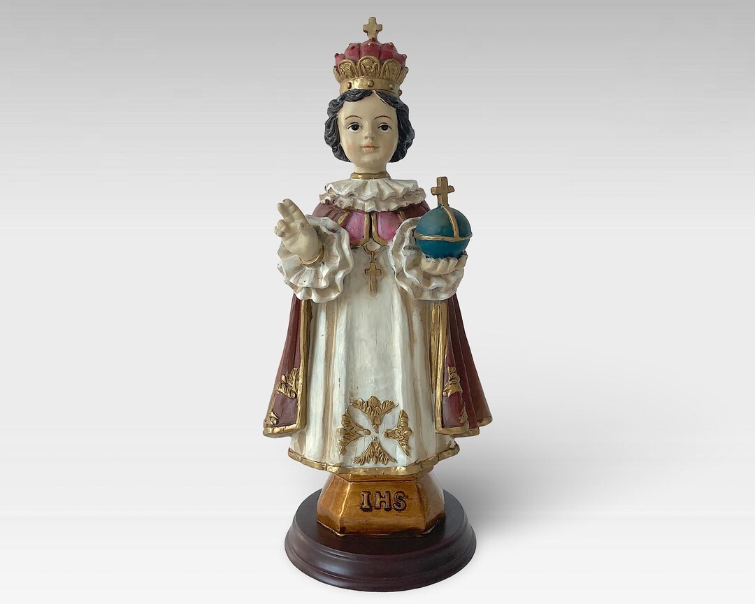 VTG Mid Century "child Jesus of Prague" Figurine - Religious Hard ...