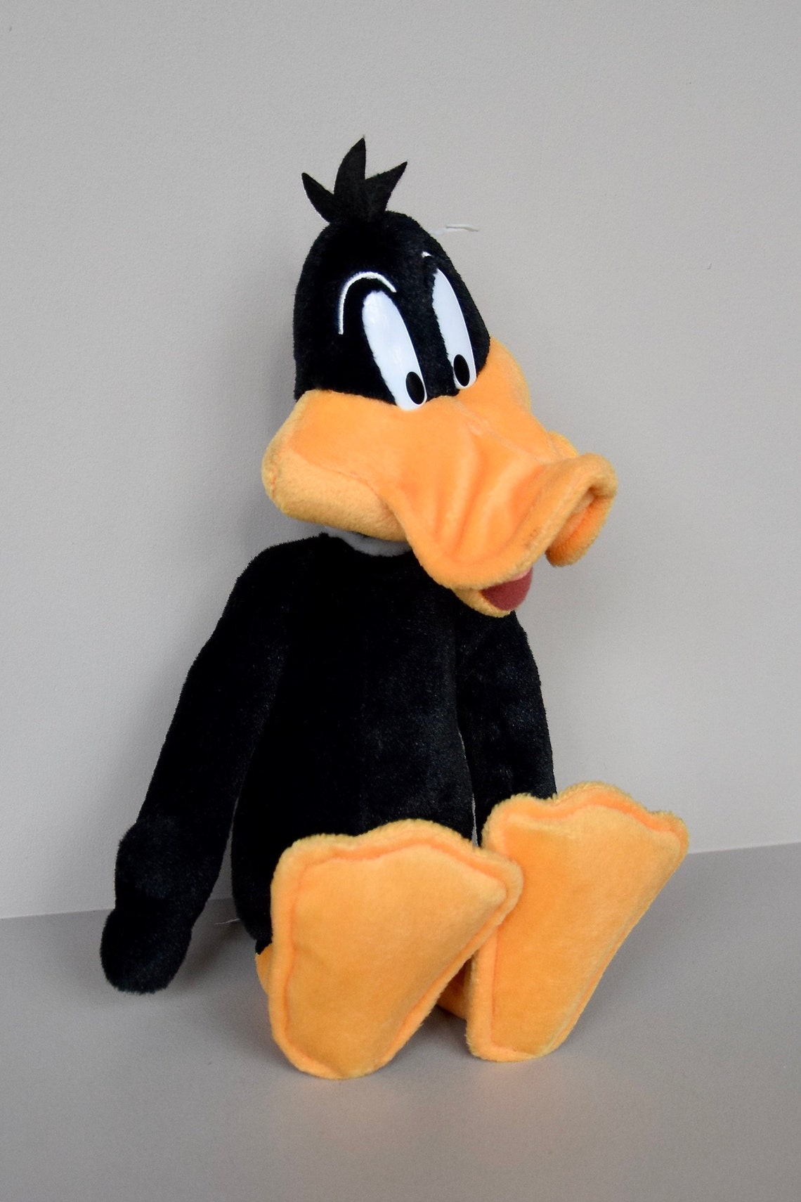 VTG 2000 daffy Duck Stuffed Cuddly Toy Warner | Etsy