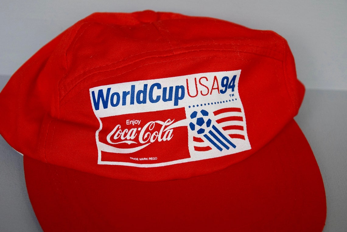 VTG 1994 coca-cola World Cup USA 94 Cap One Size - Etsy