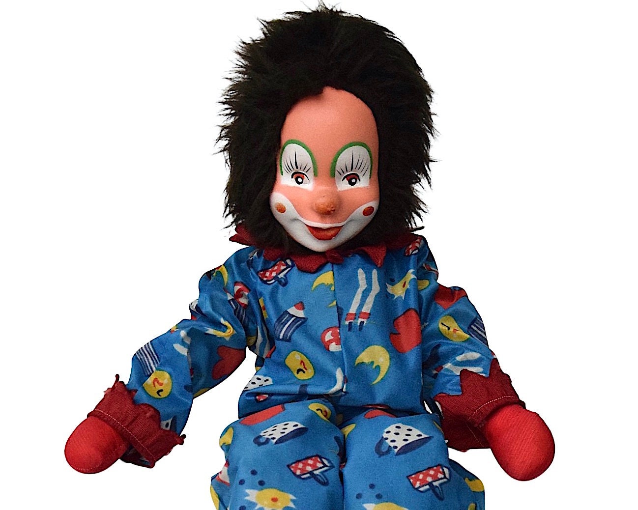 Vintage Stuffed Clowns 1960s