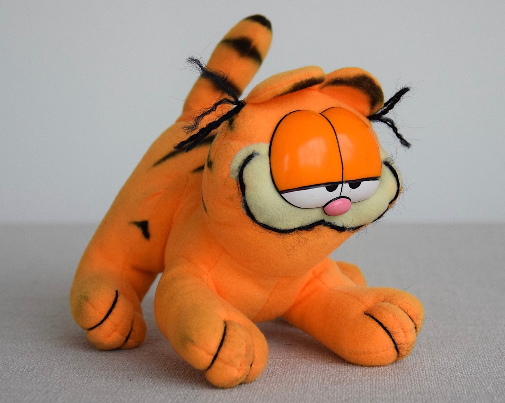 VTG "garfield" Stuffed Cuddly Animal - Plush Toy - by "nicotoy ...