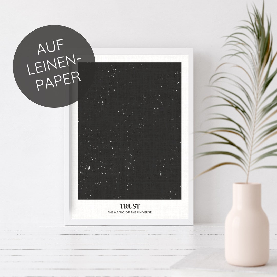 UNIVERSUM Poster Affirmation Poster Affirmations Wall Art Meditation ...