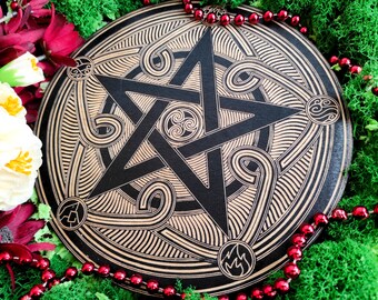 Witch Pentacle | Etsy