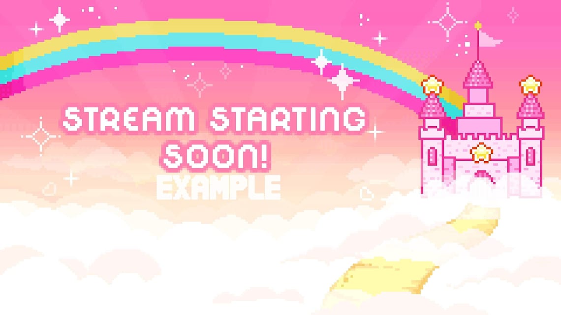 Animated Stream Set 4 Animated Screens Twitch 1920 1080 Start - Etsy