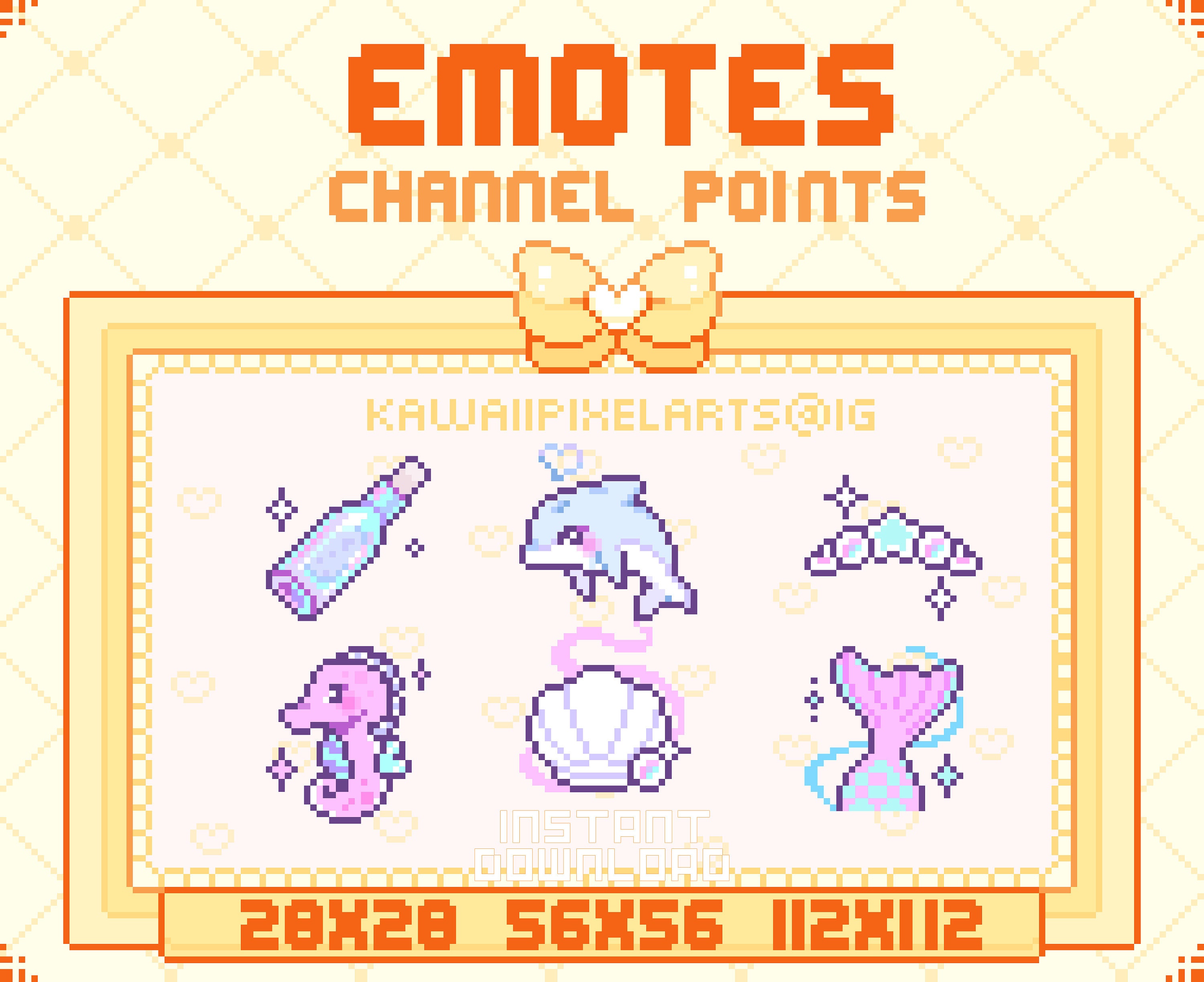 PIXEL Twitch Emotes / Ready to Use / INSTANT DOWNLOAD / Animated Emotes ...