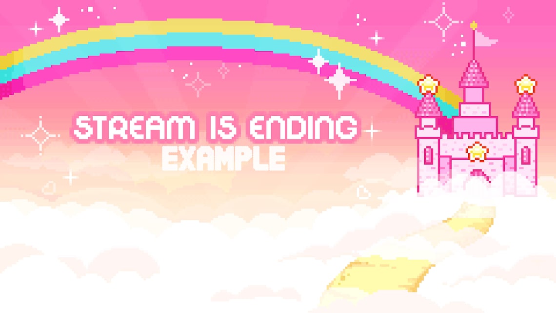 Animated Stream Set 4 Animated Screens Twitch 1920 1080 Start - Etsy