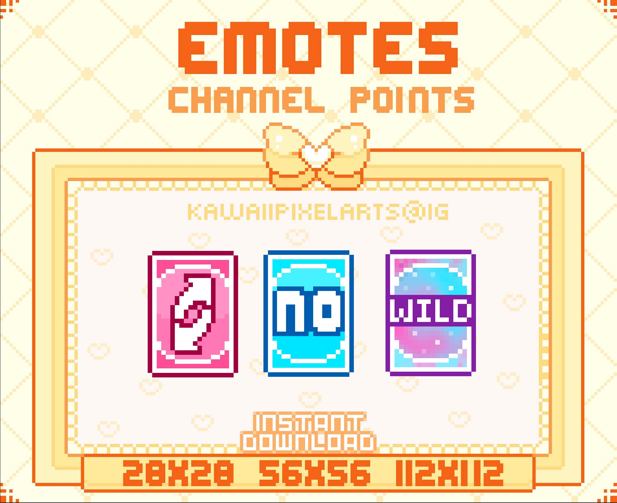 PIXEL Twitch Emotes / Ready to Use / INSTANT DOWNLOAD / Emote / Twitch ...
