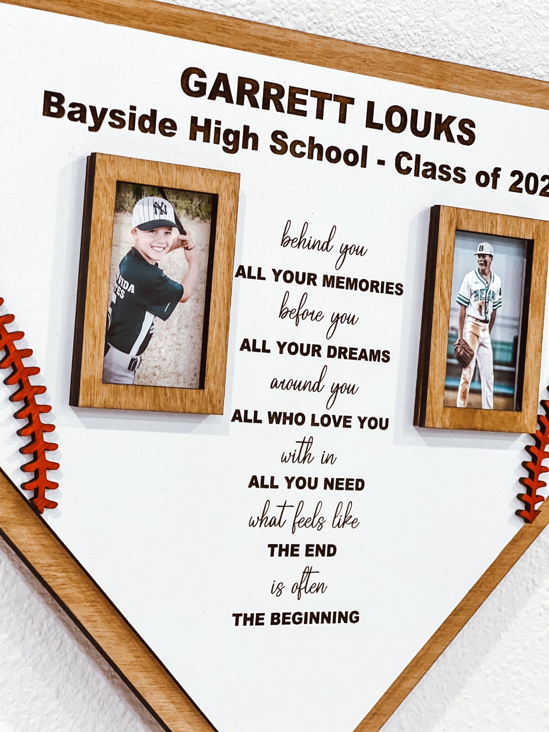 Baseball Senior Graduation Gift, Baseball Senior Night, Personalized ...