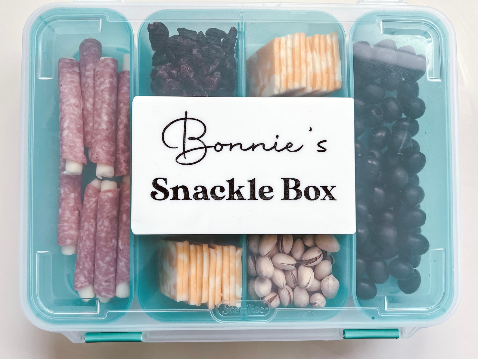Personalized Snackle Box BPA Free Charcutterie Box Snack - Etsy