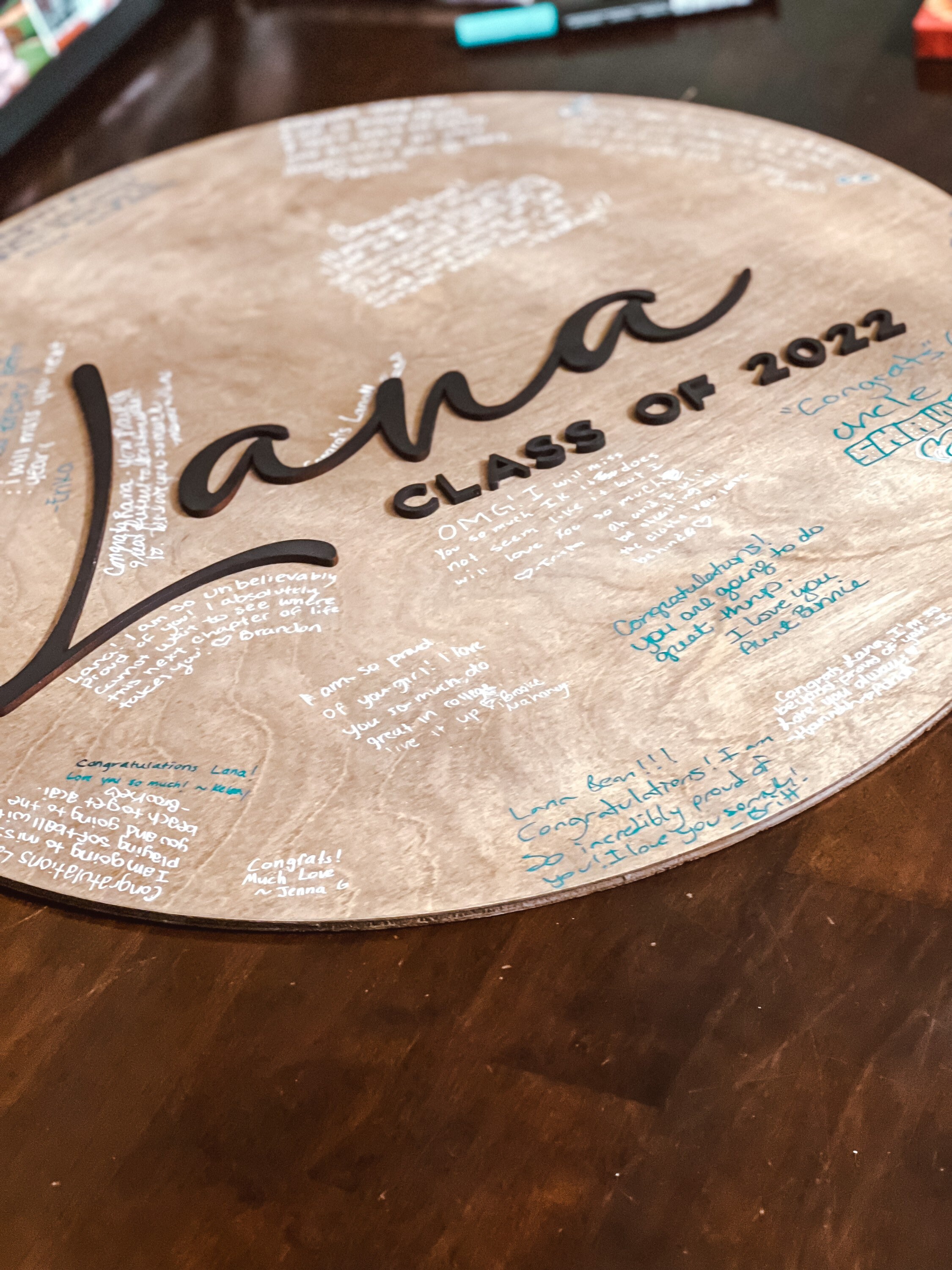 Graduation Signature Wood Sign Signature Sign Wood Guest - Etsy