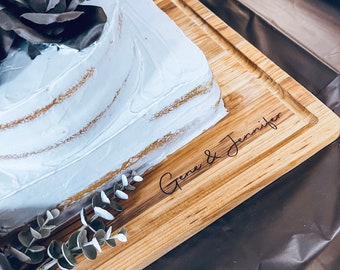 Wood Cake Board - Etsy
