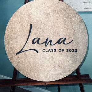 Graduation Signature Wood Sign, Signature Sign, Wood Guest Book, Best ...