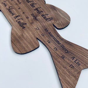 Custom Personalized Fathers Day Gift, Fishing Gift, Gift for Dad, Fish ...