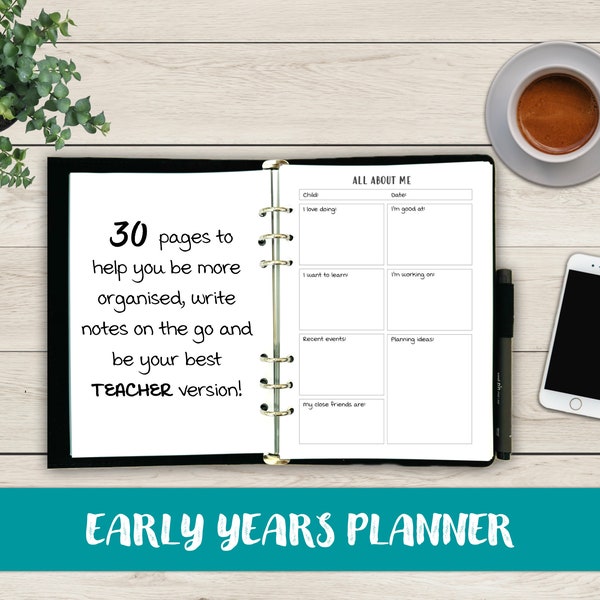 Early Years Teacher Planner - Etsy