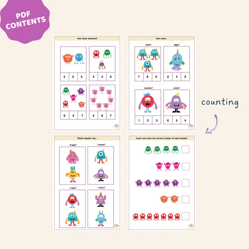 Monsters Busy Book - Etsy