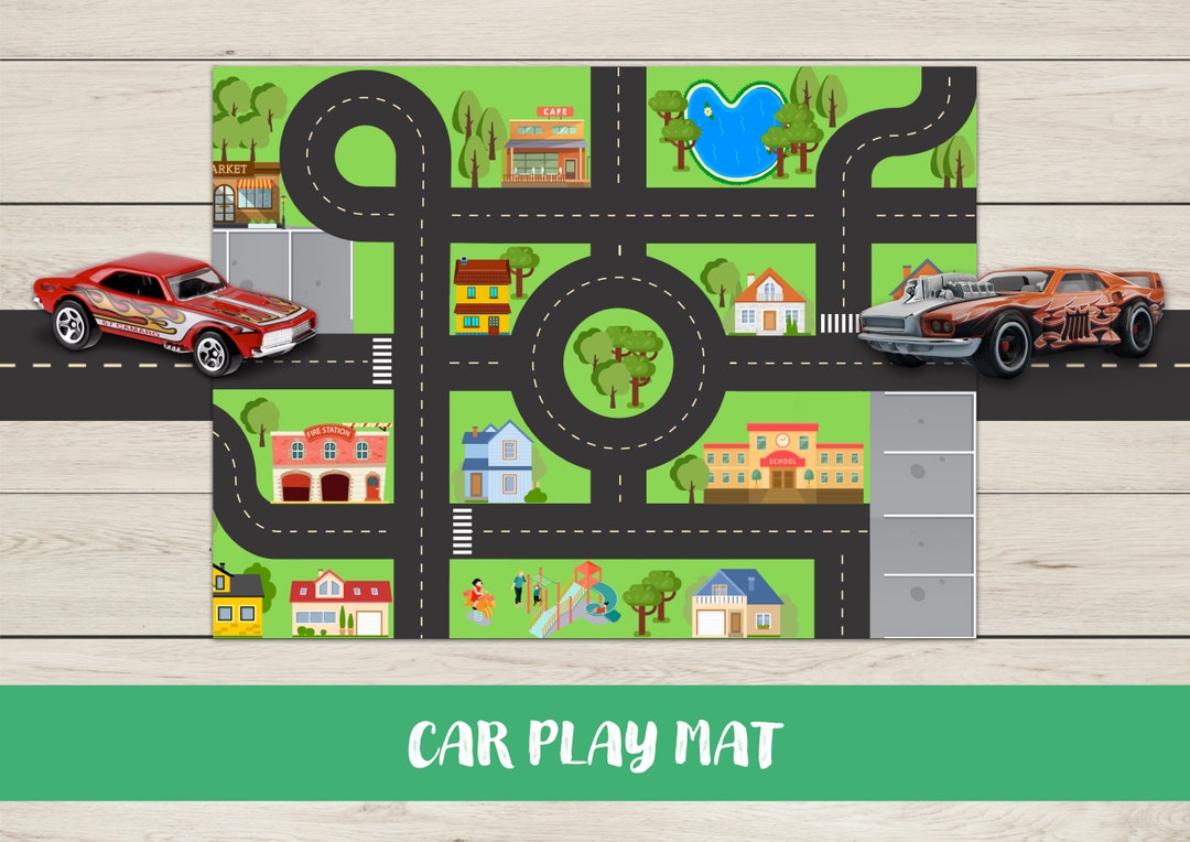 Car Play Mat 1 - Etsy